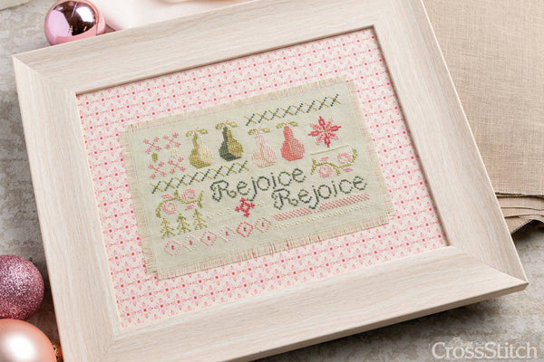 Just CrossStitch Inspired Sampler - October House Fiber Arts