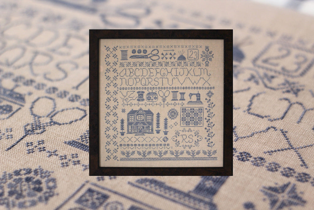 October House Fiber Arts - quiet colors and gentle stitches