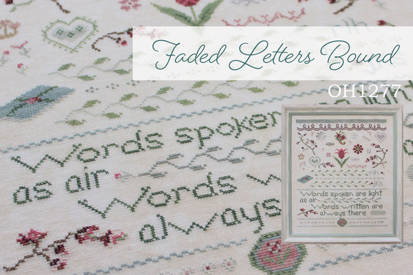 Faded Letters Bound - Nashville Preview - October House Fiber Arts