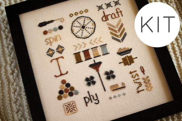 cross stitch kits - October House Fiber Arts